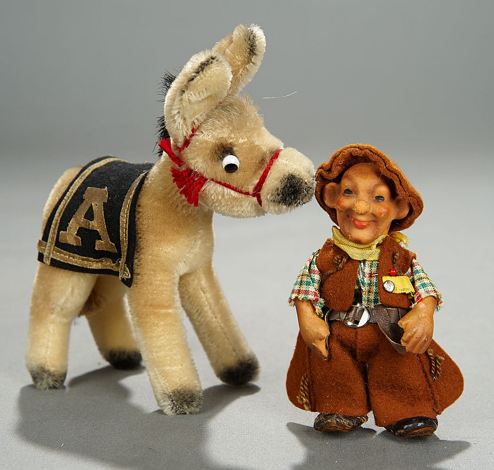 Two German Characters by Steiff