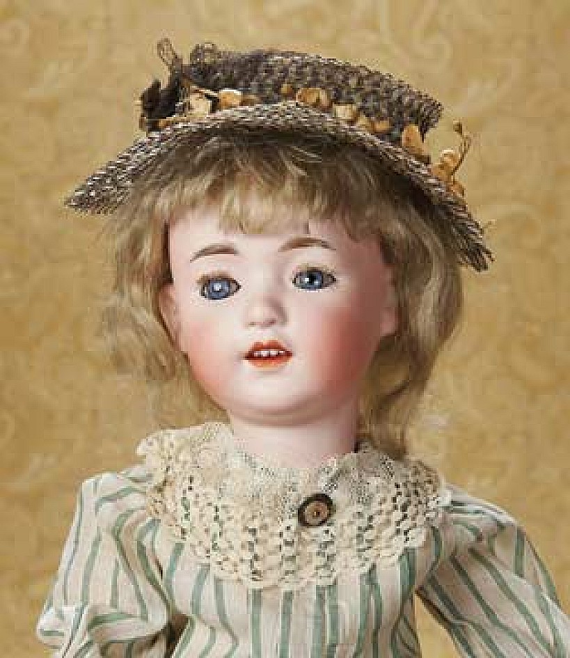 German Bisque Character "Dolly Dimple" by Gebruder Heubach
