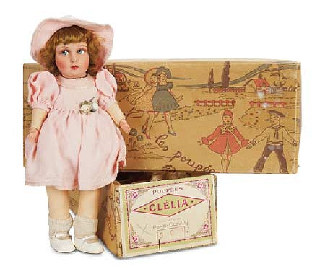 French Cloth Girl by Clelia in Original Box