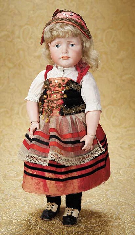 Character Girl,114,by Kammer and Reinhardt in Charming Folklore Costume