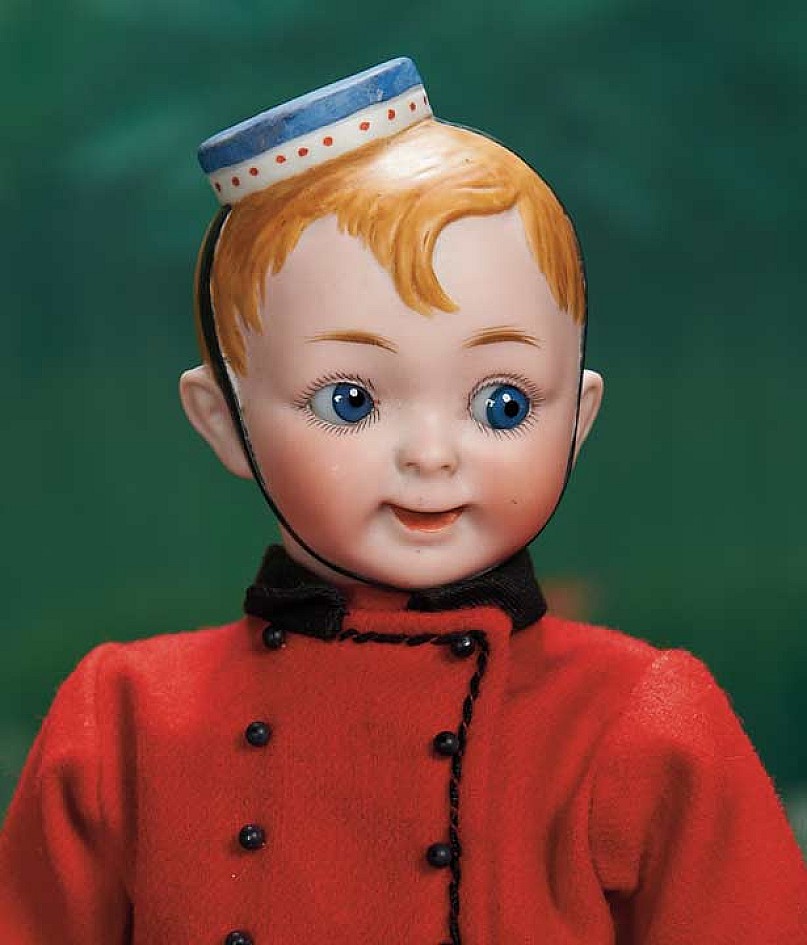 German Bisque "Bellhop Googly" by Max Handwerck