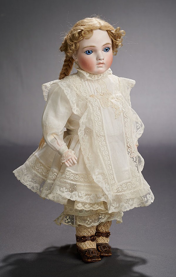 German Bisque Doll, Model 132, Attributed to C.F. Kling Bru Look-Alike ...