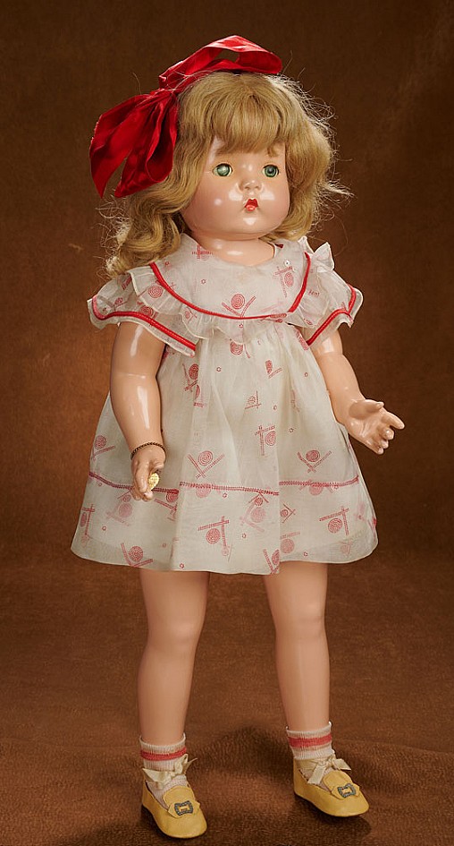 American Composition "Patsy Mae" by Effanbee in Wonderful Original Costume