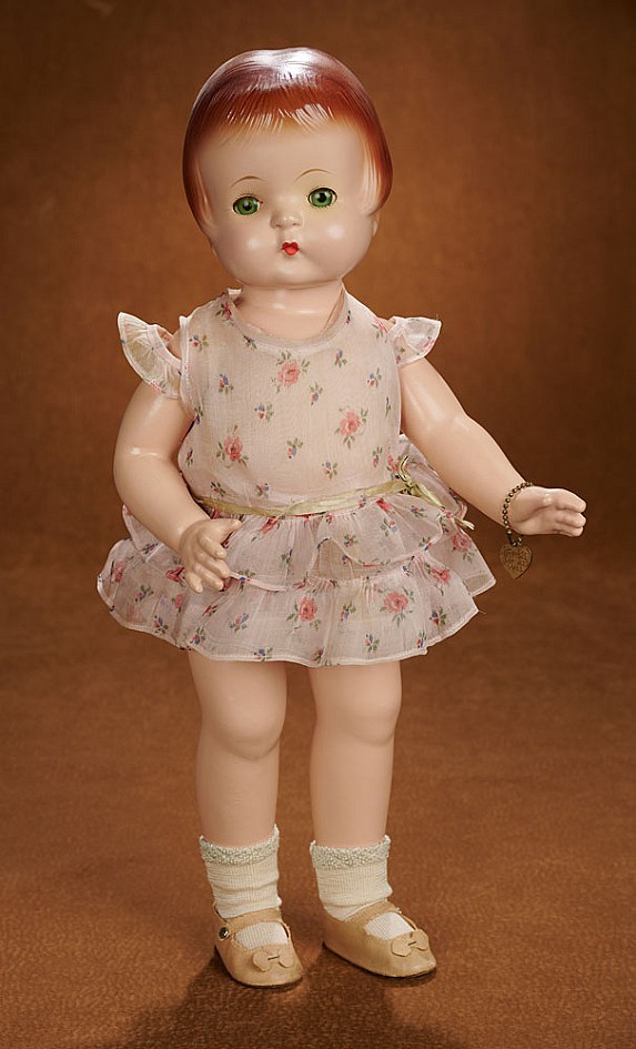 American Composition Sleep-Eyed Patsy-Ann by Effanbee in Original Costume