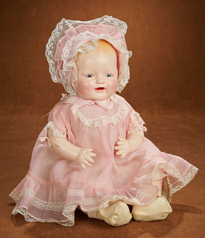 American Composition "Baby Dimples" by Horsman in Original Costume with ...