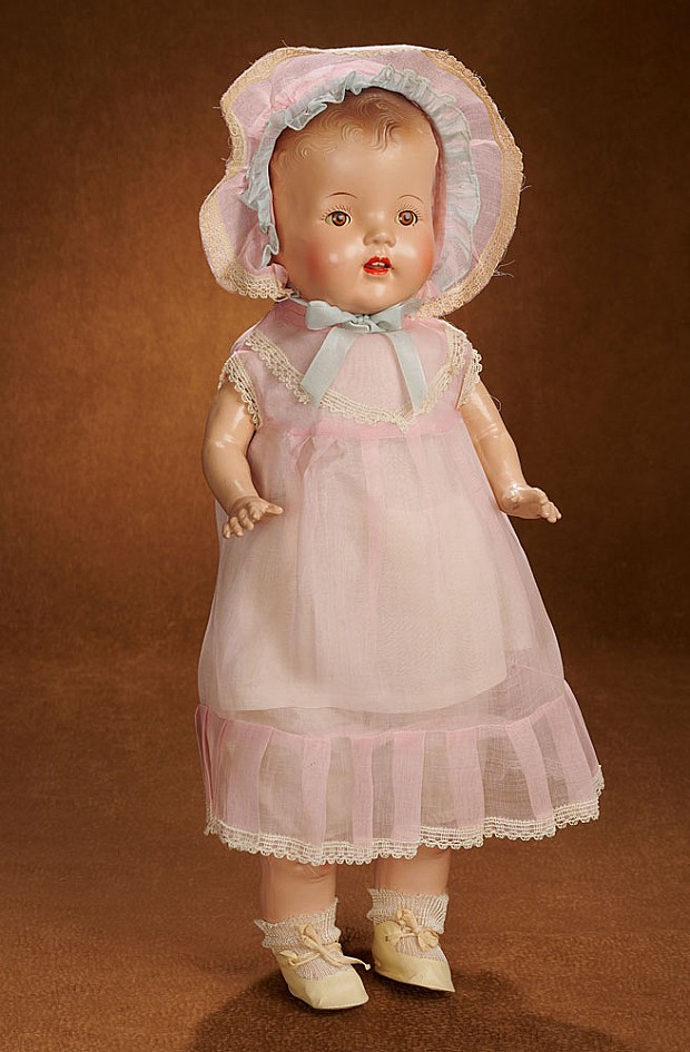 American Composition Mama Doll in Original Costume