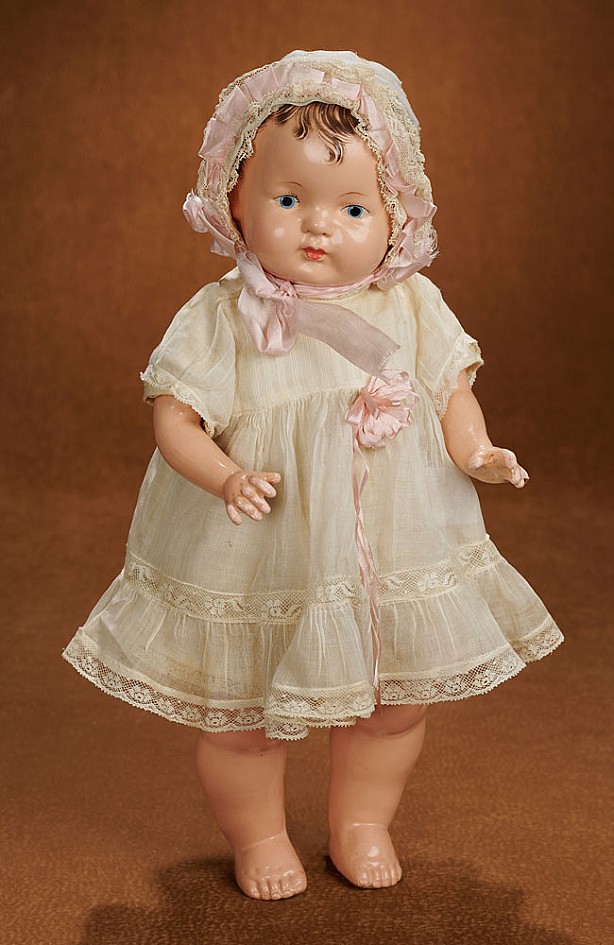 American Composition Baby Evelyn by Effanbee in Original Costume