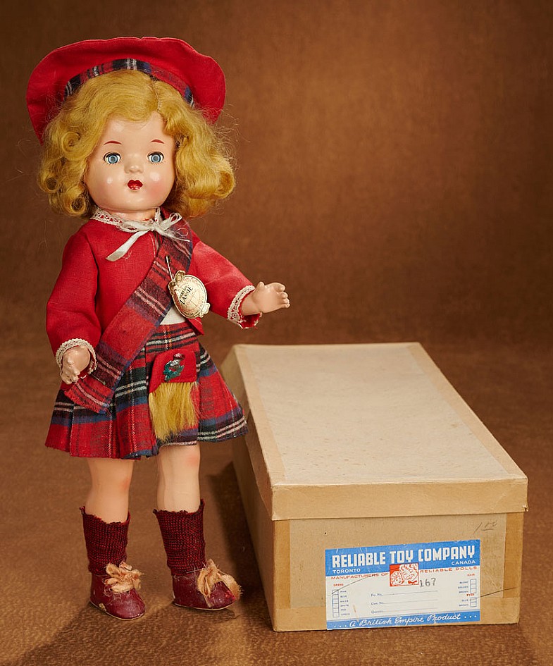 Canadian Composition "Highland Lass" by Reliable in Original Costume ...