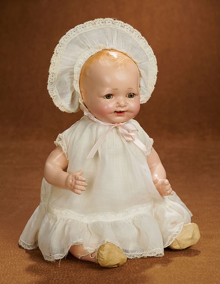 American Composition Doll "Baby Brite" by Madame Hendren in Original ...