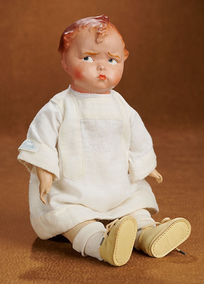 Early Model American Composition "Baby Grumpy" by Effanbee with ...