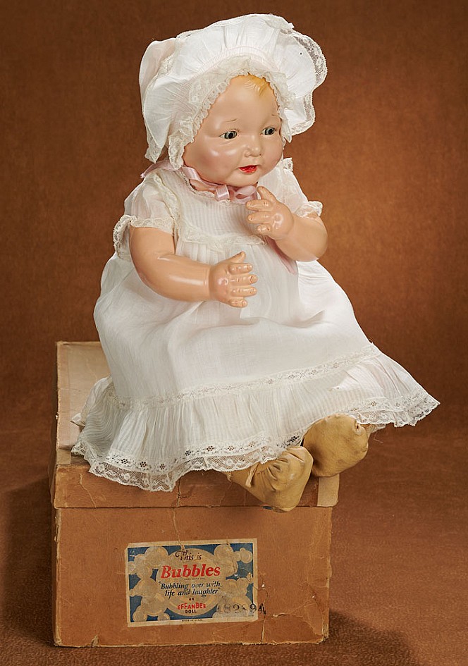 American Composition "Bubbles" by Effanbee in Rare Grand Size and ...