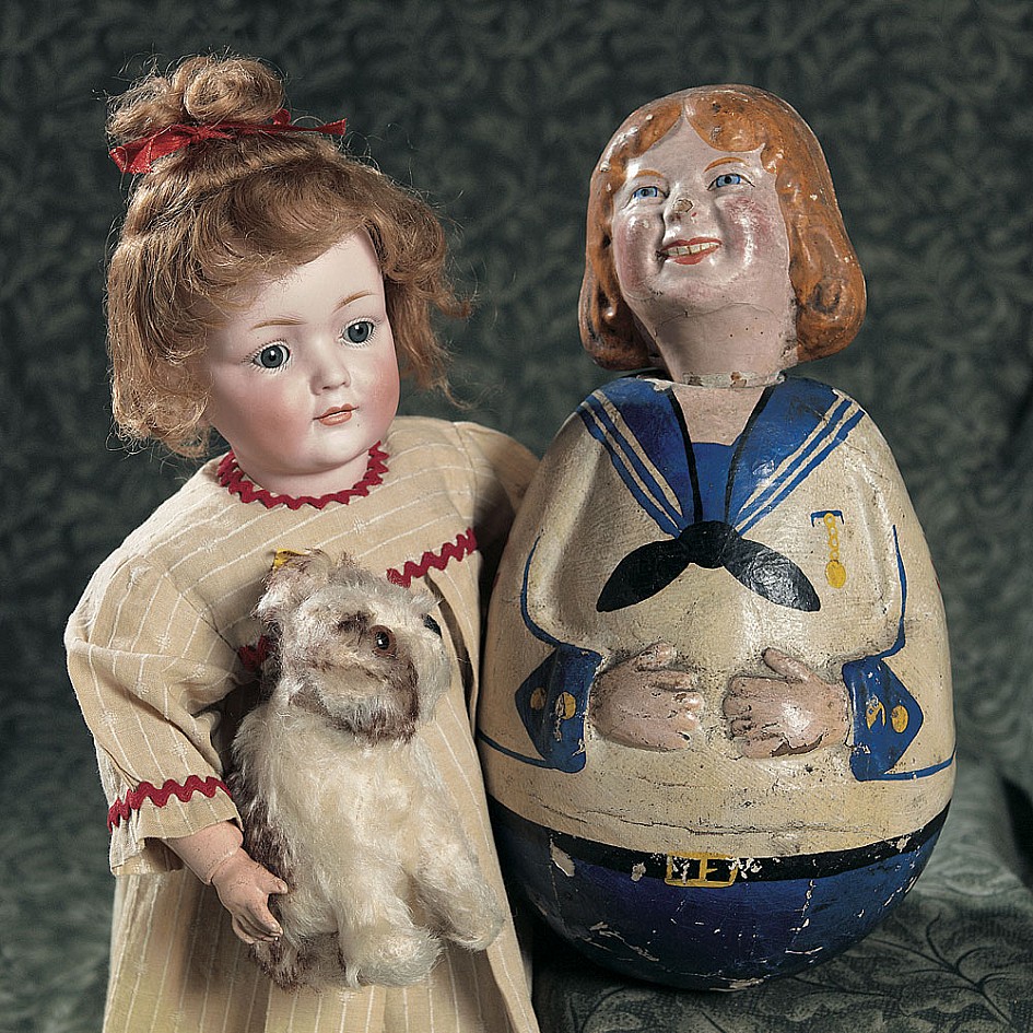 German Bisque Closed Mouth Character, 549, by Kley & Hahn