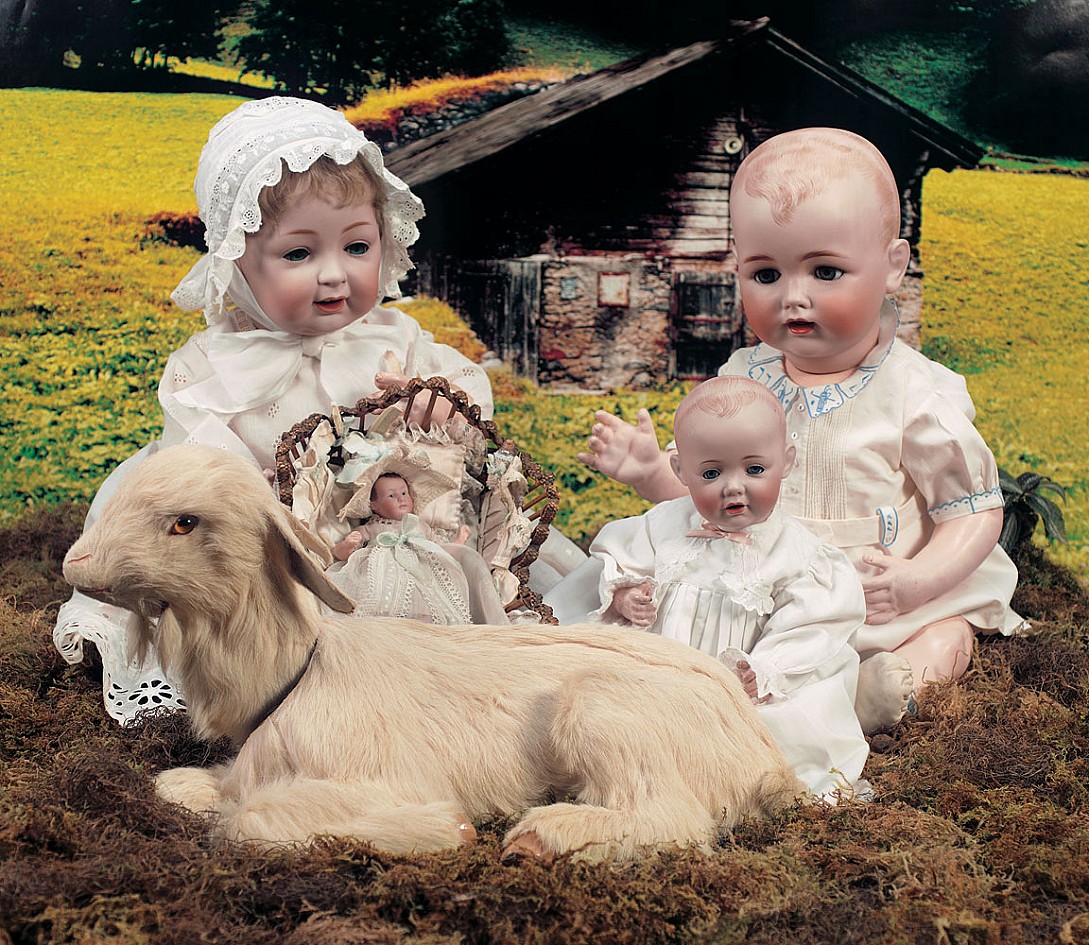 German Bisque Character Baby, 220, by Kestner