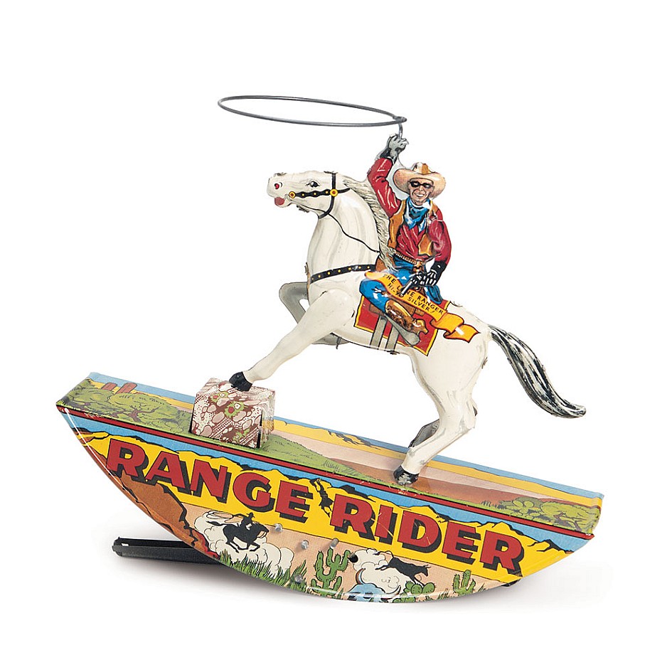 Tin Mechanical 'Range Rider' by Marx