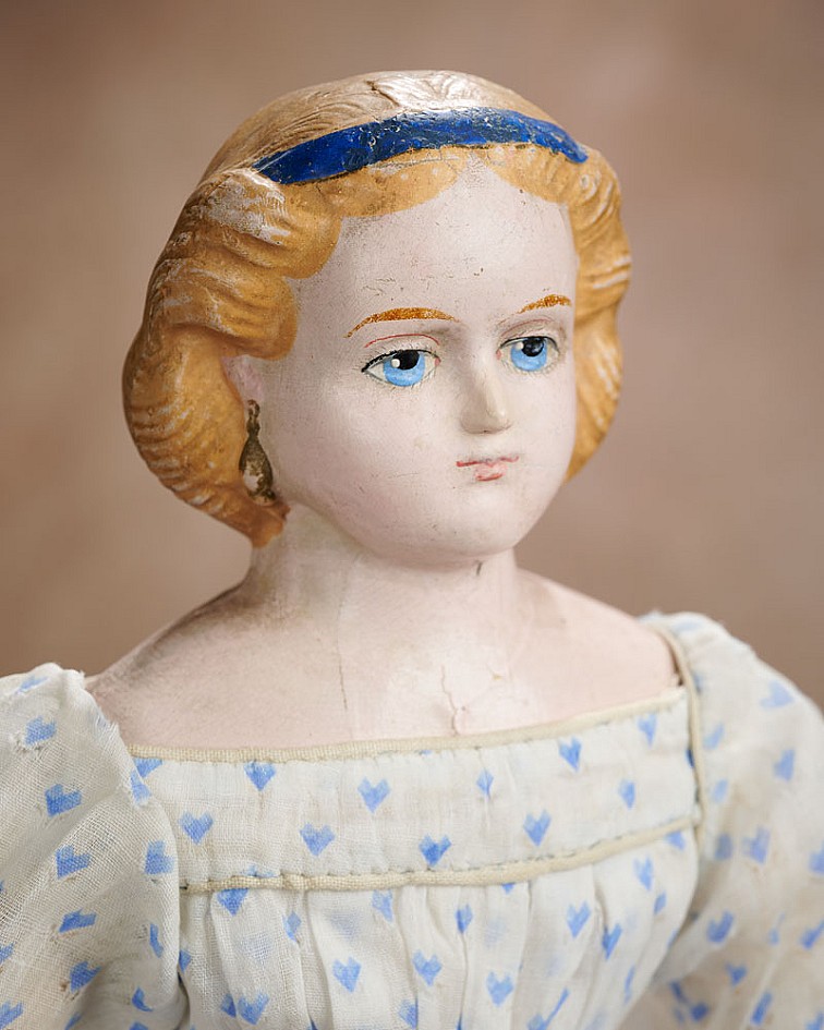 American Pressed Cloth Doll by George Hawkins