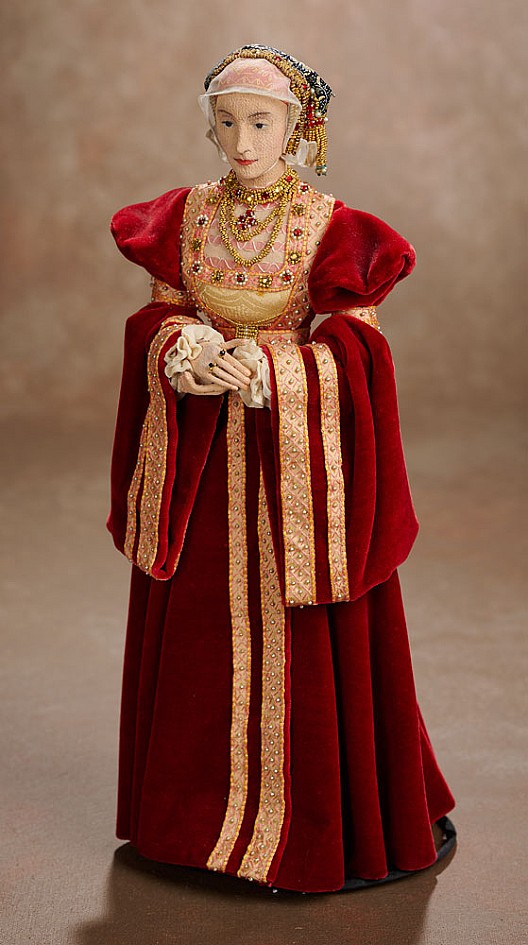 American Artist Portrait Doll of Anne of Cleves by Dorothy Heizer