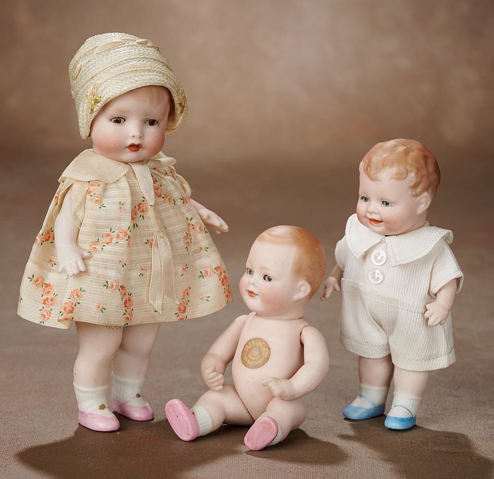German All-Bisque "Baby Bo-Kaye" Designed by Joseph Kallus