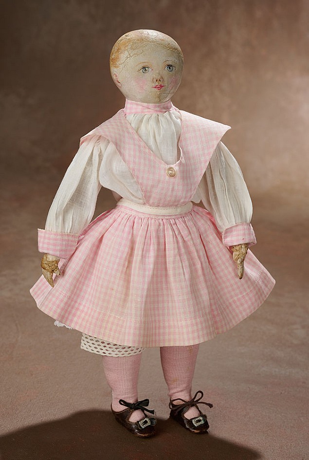 Petite American Cloth Doll Known as Maggie-Bessie