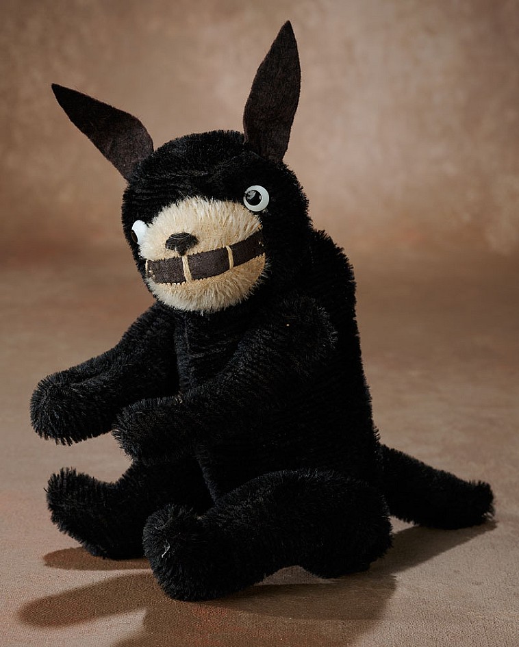 English Black Mohair Felix the Cat by Farnell