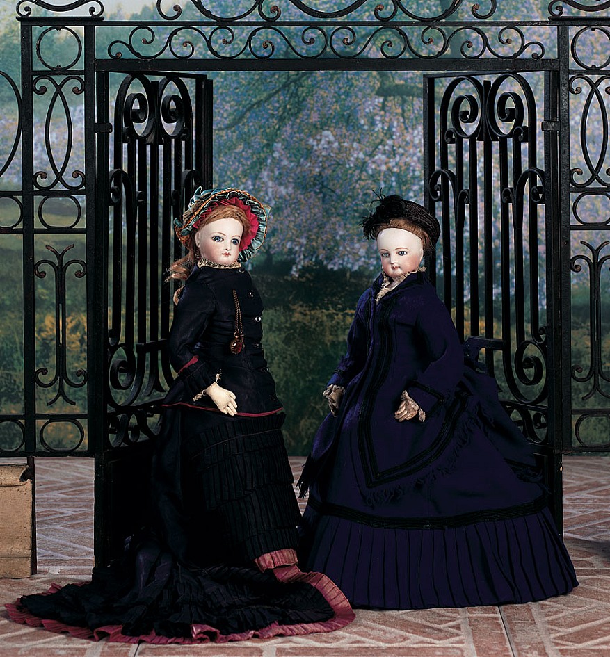 French Bisque Poupee by Jumeau with Paris-Labeled Bonnet