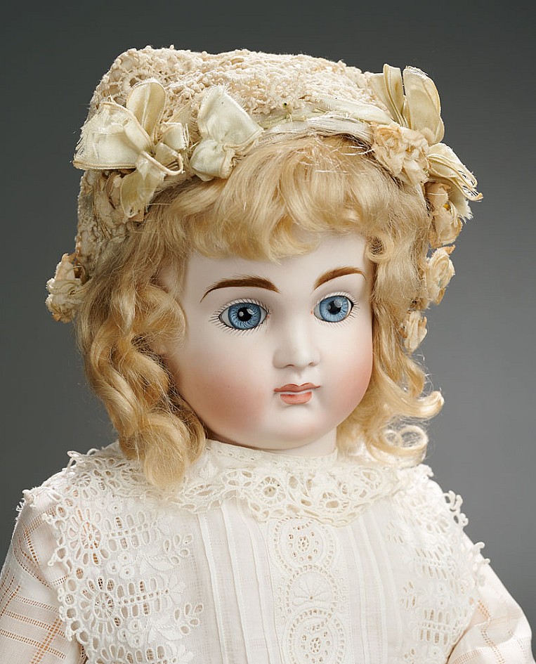 German Bisque Closed Mouth Child by Kestner