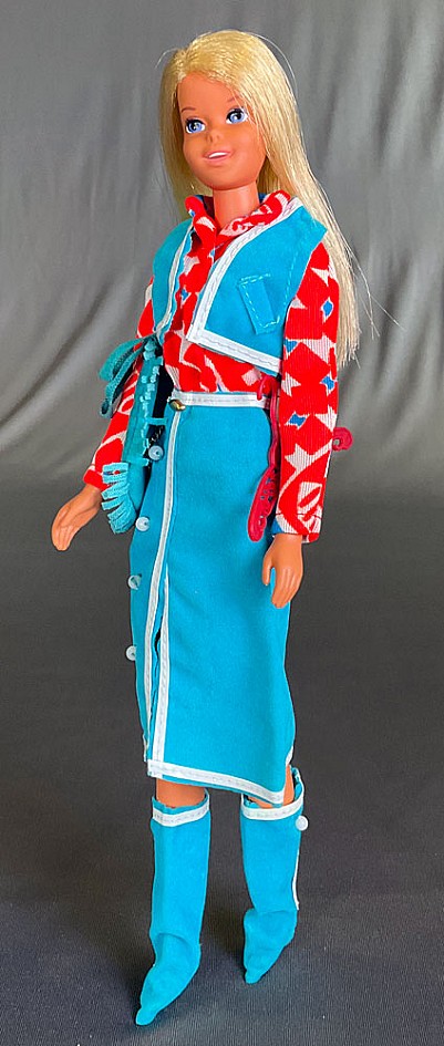 1971 Malibu Francie Doll in "Buckaroo Blues" Costume
