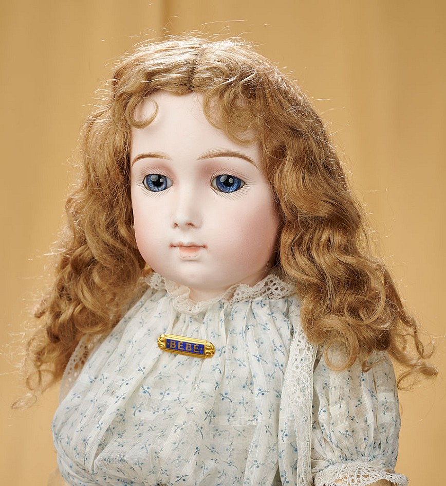 Very Beautiful French Bisque Bebe Triste By Emile Jumeau Size 11 Very Beautiful French Bisque Bebe Triste By Emile Jumeau Size 11