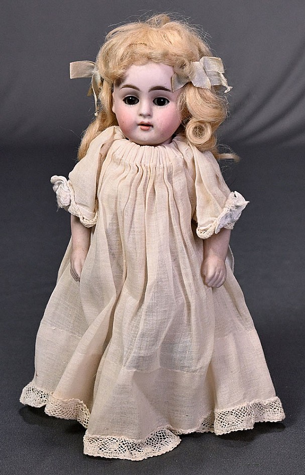 8" German all-bisque doll, model 150, by Kestner with original waist ...