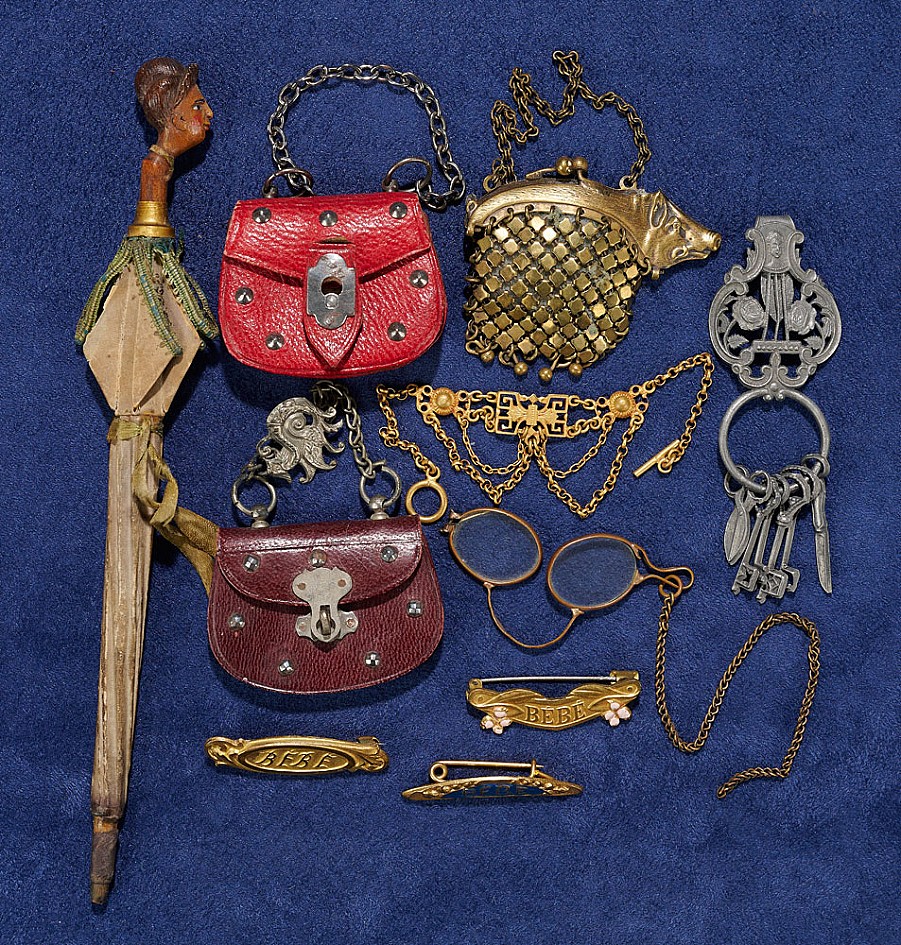 Collection of French Miniature Accessories