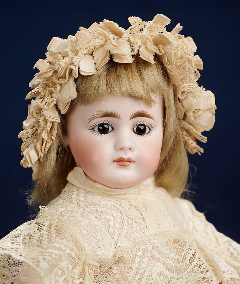German Bisque Child, Model 949, with Closed Mouth by Simon and Halbig