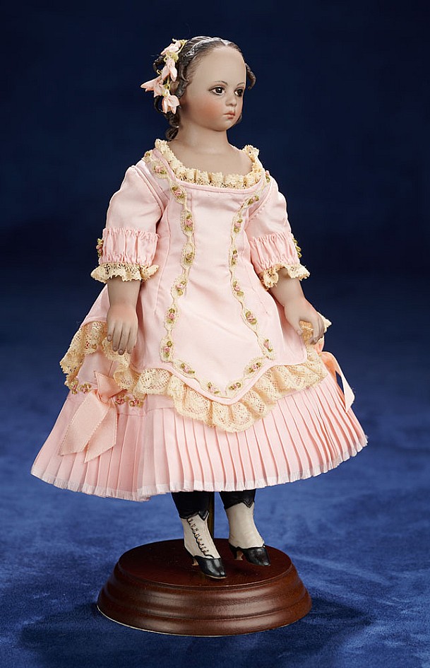 Bisque Brown-Complexioned Child Doll by Beverly Walter