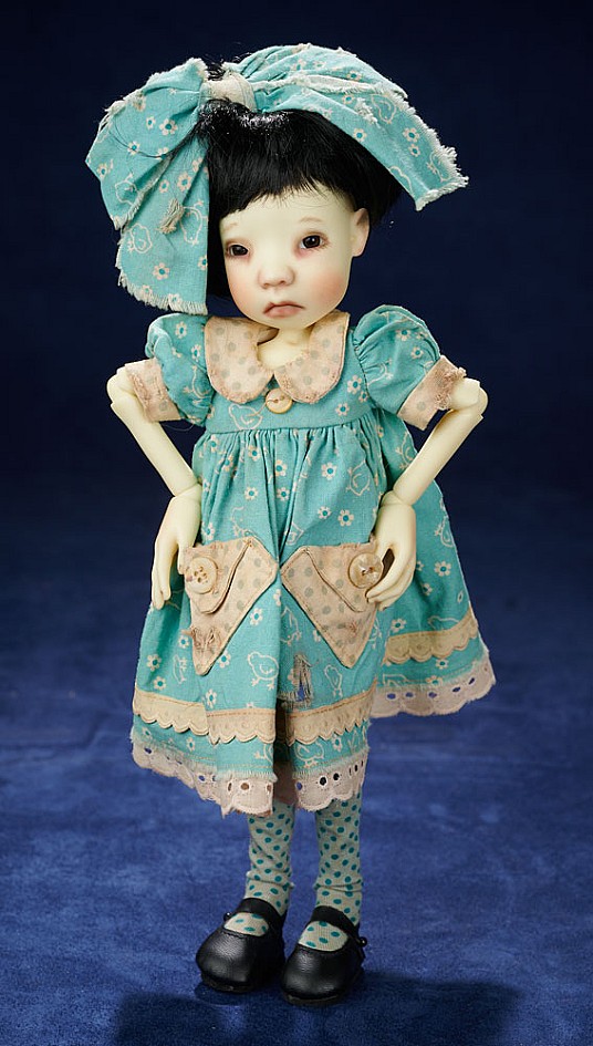 Resin BJD Artist Doll "Meiji" by Connie Lowe