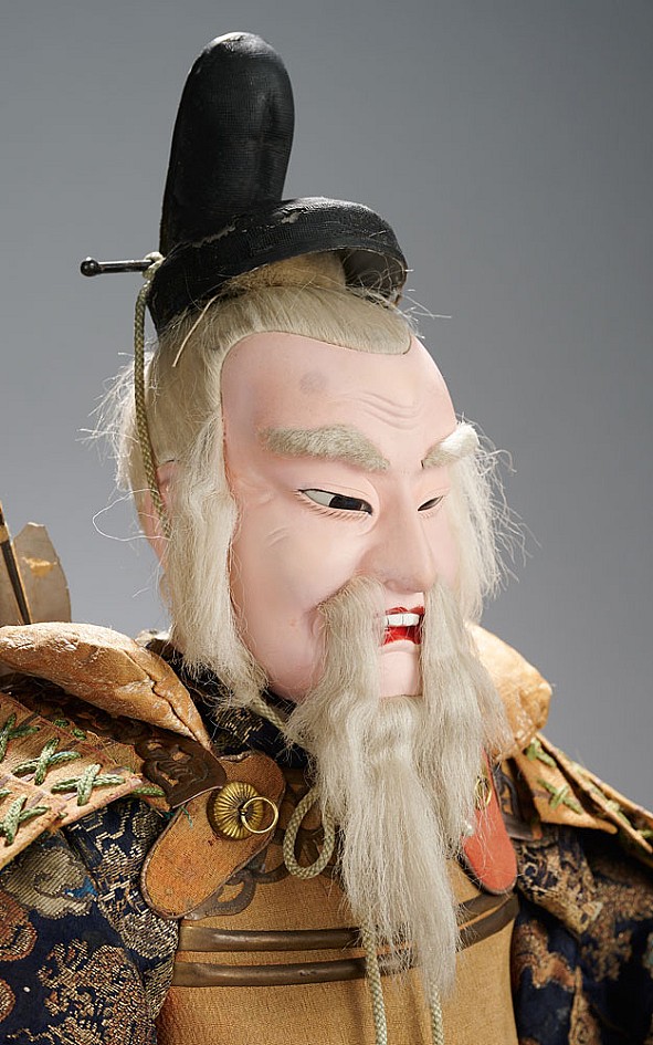 Musha-Ningyo (Warrior Doll) Pair of Empress Jingu Kogo and Takenouchi ...