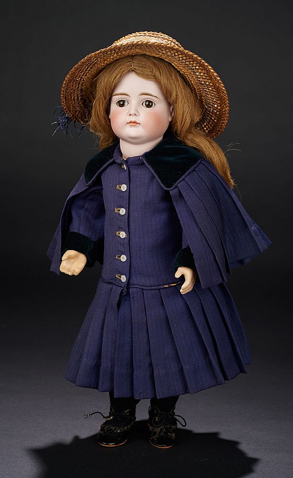 German Bisque Closed Mouth Doll, Model XI, by Kestner