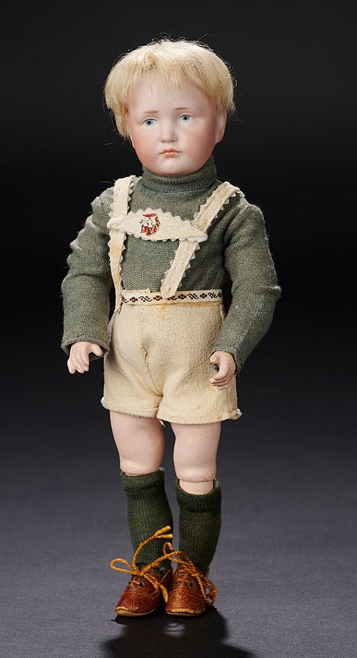 German Bisque Art Character "Hans", Model 114, by Kammer and Reinhardt