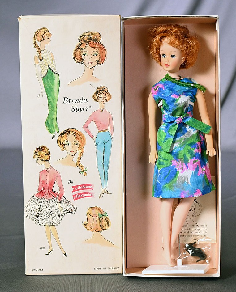 12" Red-Haired "Brenda Starr" Doll as No. 910 by Madame Alexander with ...