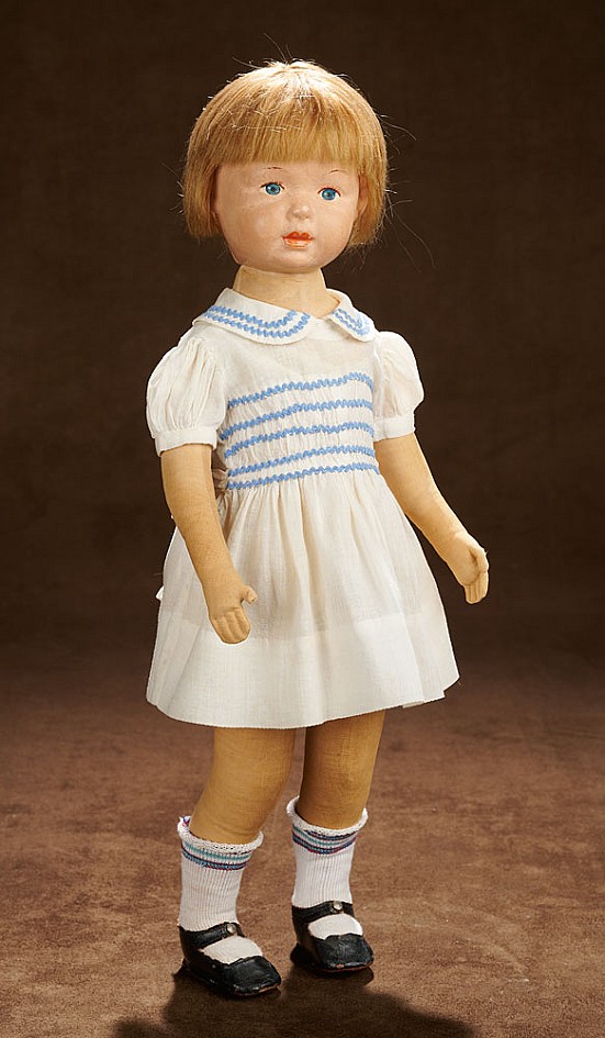 Final Model of American Cloth Kamkins Doll