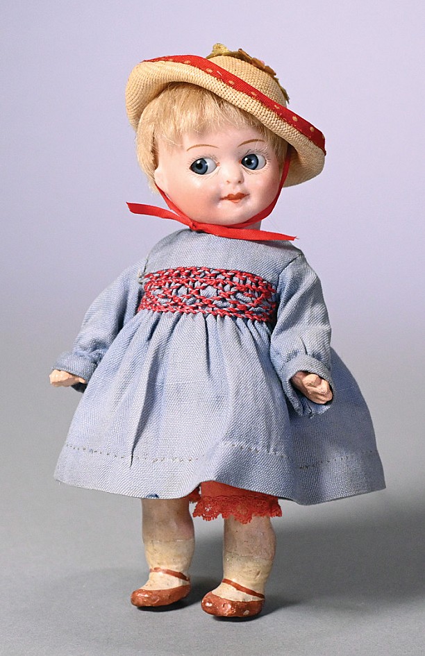 6 1/2" German Bisque Googly, Model 133, by Herm Steiner