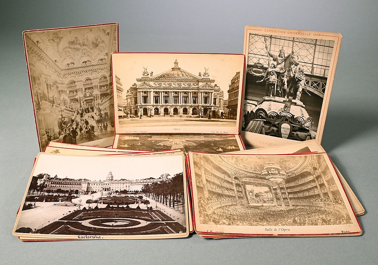 6" x 4" Thirty Sepia Photographs of Historical European Scenes ...