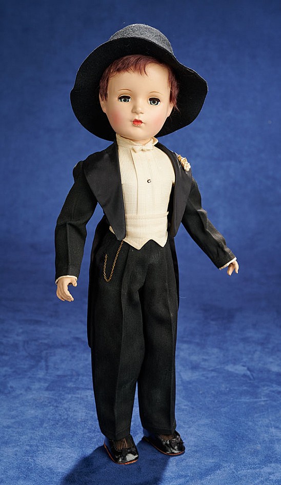 Bridegroom in Well-Detailed Formal Wear