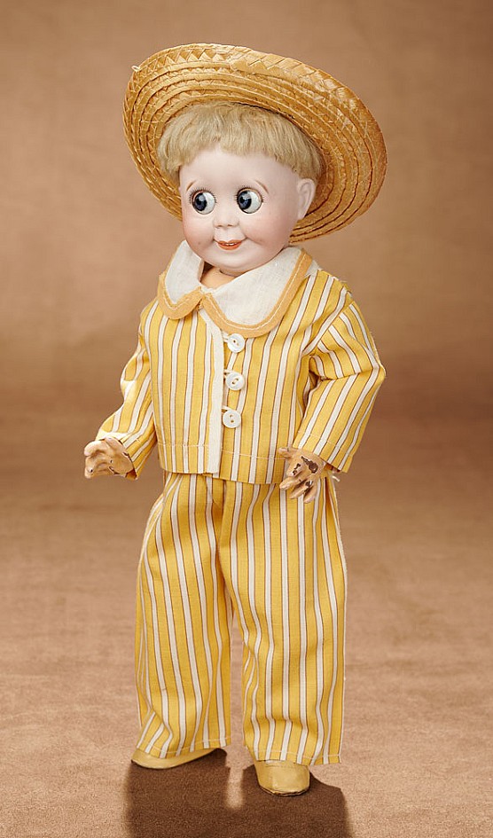 French Bisque Googly Character, Model 245, by SFBJ