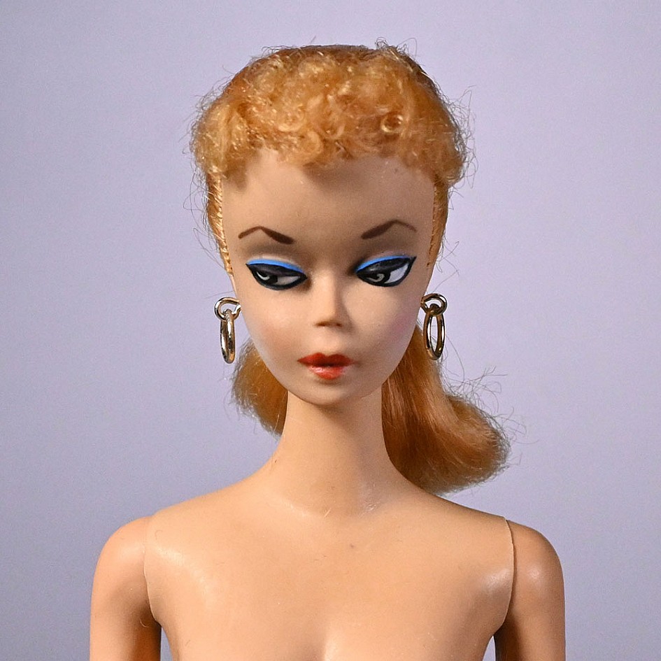 1959 Original Blonde #1 Ponytail Barbie Doll