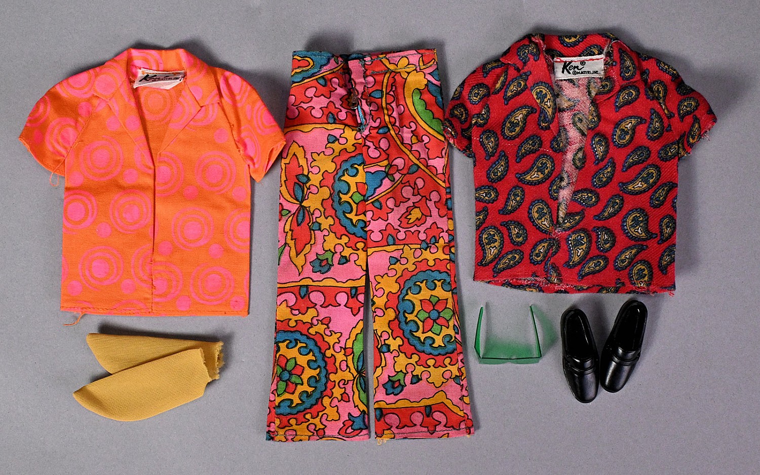 Mod Ken Pak Clothing Variations "Sun Fun" and "Slacks are Back"