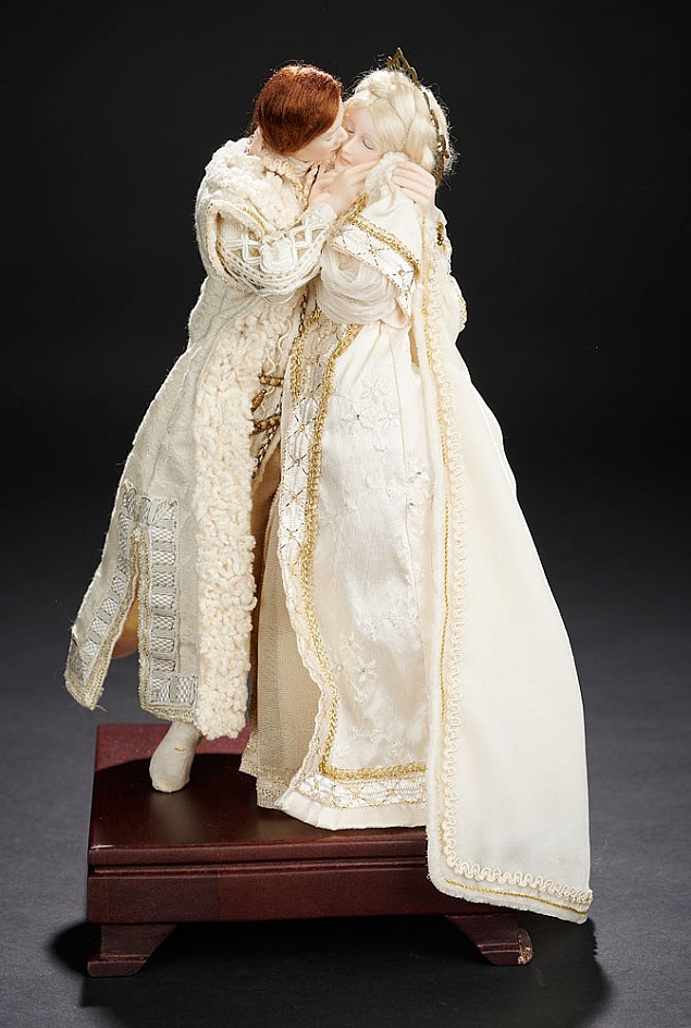 The Russian Bride and Groom from The Kiss Series by NIADA Stephanie Blythe