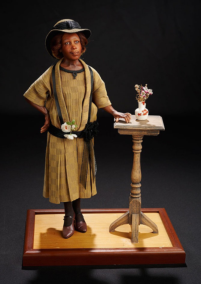 Brown-Complexioned Woman in Studio Pose by NIADA Artists Jodi and ...