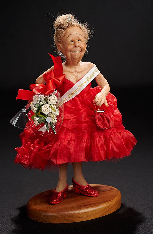 "Senior, Senior Prom Queen" by NIADA Artist, Annie Wahl