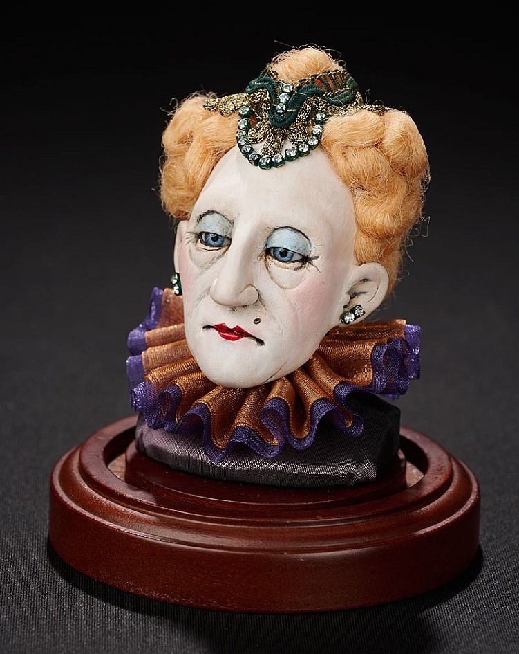 Figurative Bust "Duchess of Wade" by Chomick and Meder