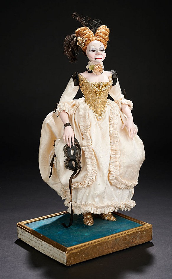18th Century Style Fantasy Lady at the Masquerade Ball by NIADA Artist ...