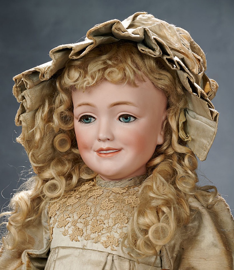 Rare German Bisque Lady, 1388 by Simon & Halbig in Largest Size 12
