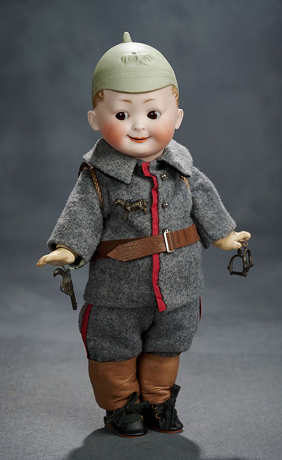 German Bisque Helmet Googly by Max Handwerck